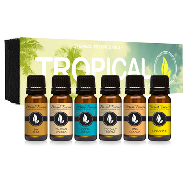 Tropical 6 Pack Essential Oils Gift Set - 10ml | Eternal Essence Oils